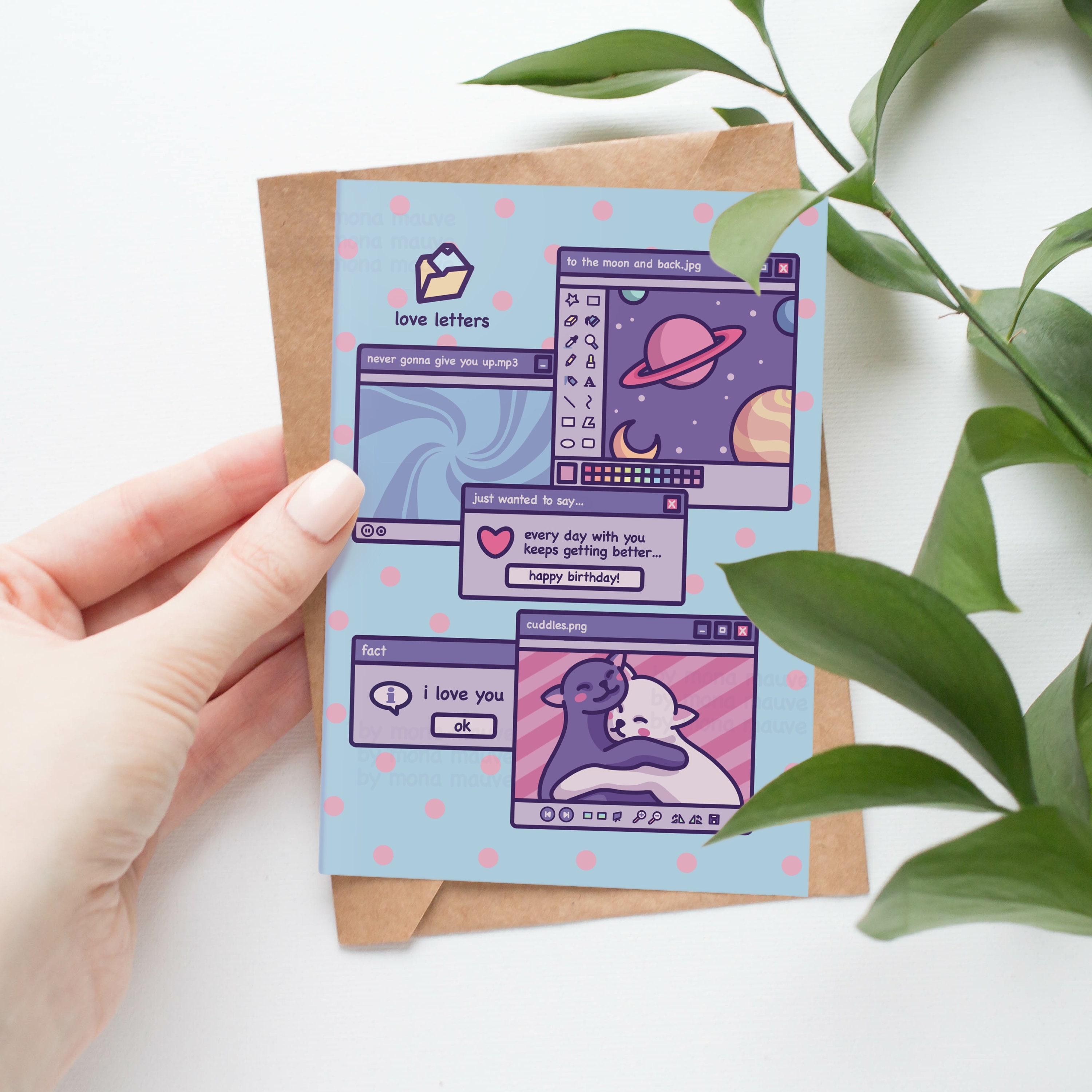 Vaporwave Birthday Card Every Day Keeps Getting Better - Etsy