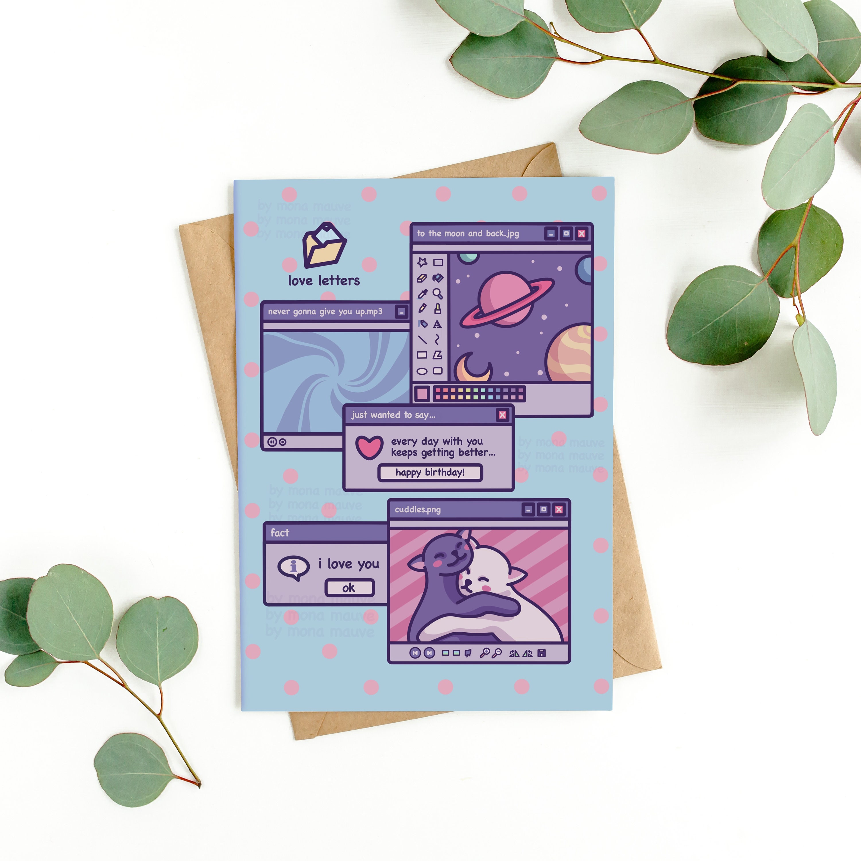 Vaporwave Birthday Card Every Day Keeps Getting Better - Etsy