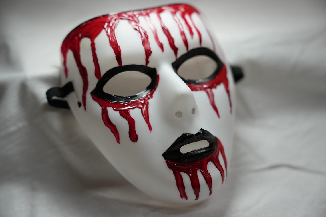 Bloody Joey Jordison Iowa Mask - Etsy