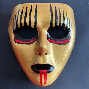 Gold Joey Jordison Mask - Etsy