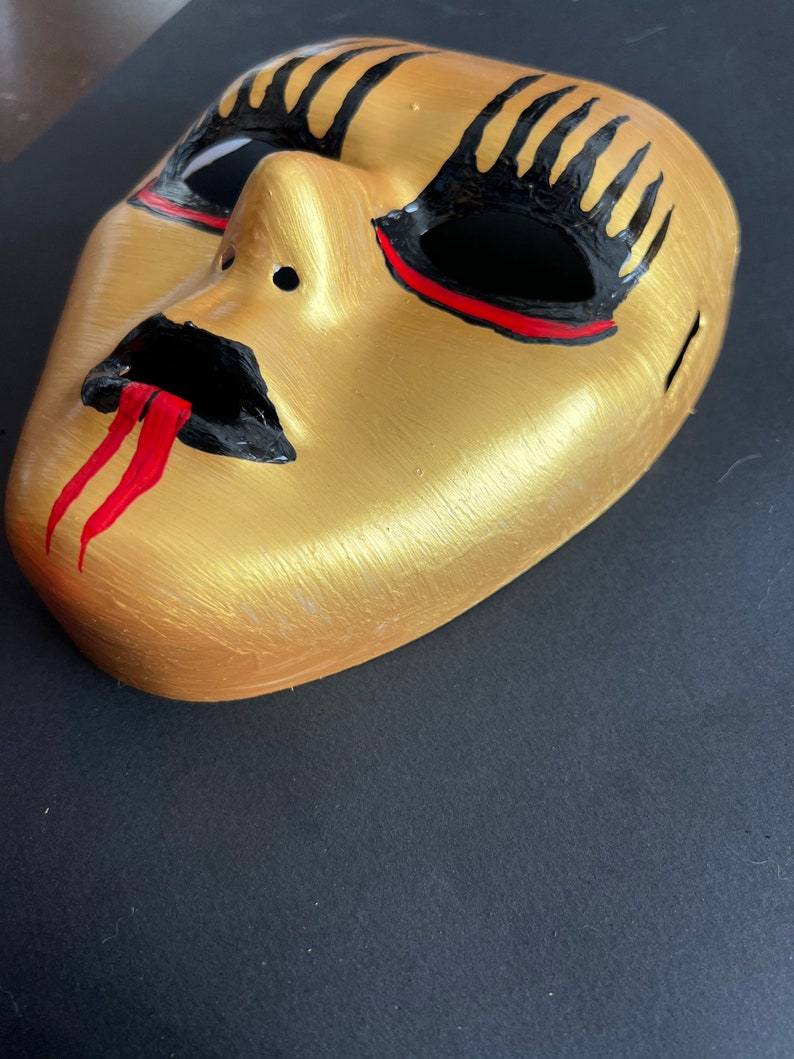 Gold Joey Jordison Mask - Etsy