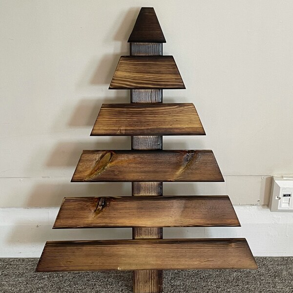 Large Wooden Christmas Tree - Etsy UK