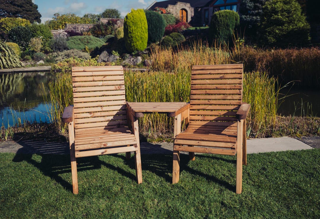 Wooden Love Seats, Garden Chairs, Loveseat - Etsy UK