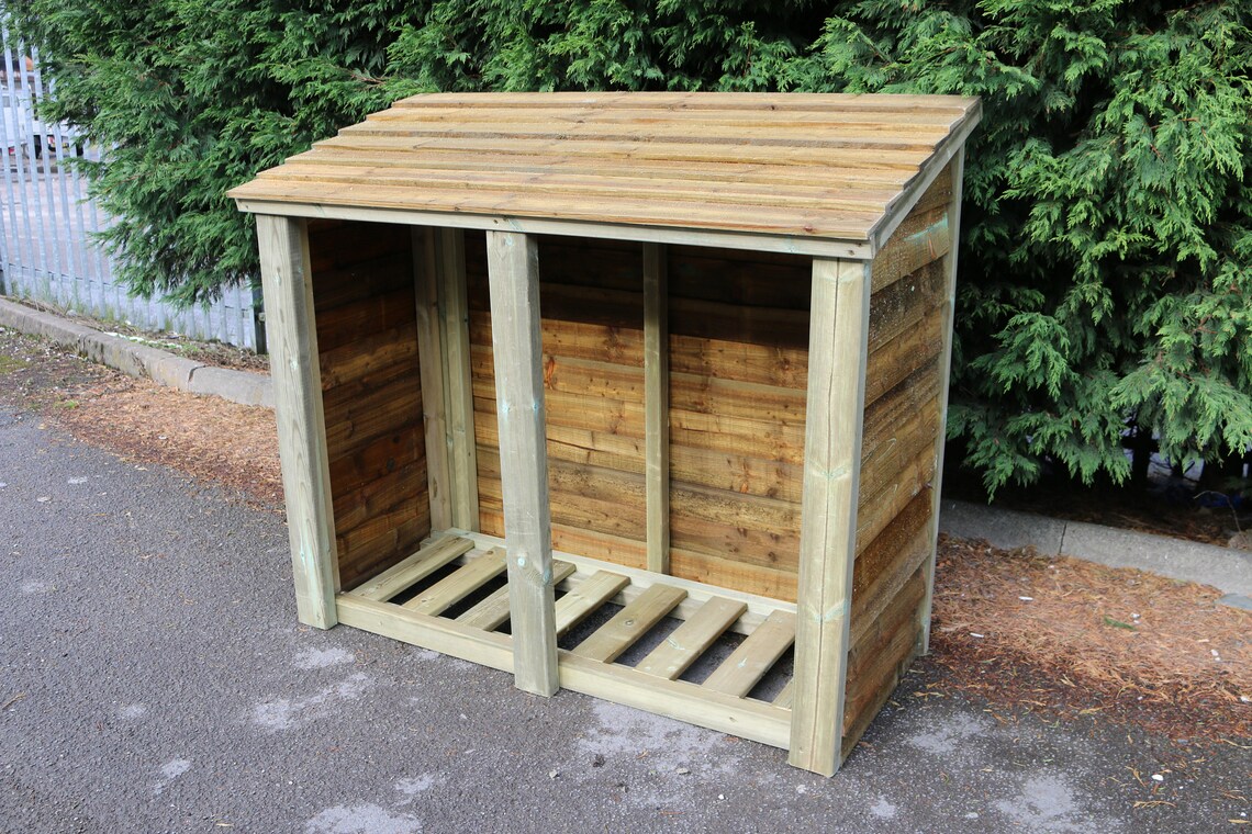 Heavy Duty 6ft High X 4ft Wide Log Store - Etsy UK