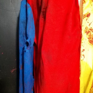 Clobbered Clown Undead Halloween Cosplay Handmade Handcrafted Creepy ...