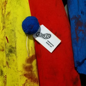 Clobbered Clown Undead Halloween Cosplay Handmade Handcrafted Creepy ...