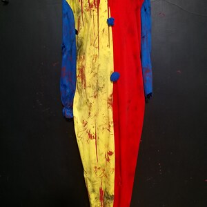 Clobbered Clown Undead Halloween Cosplay Handmade Handcrafted Creepy ...