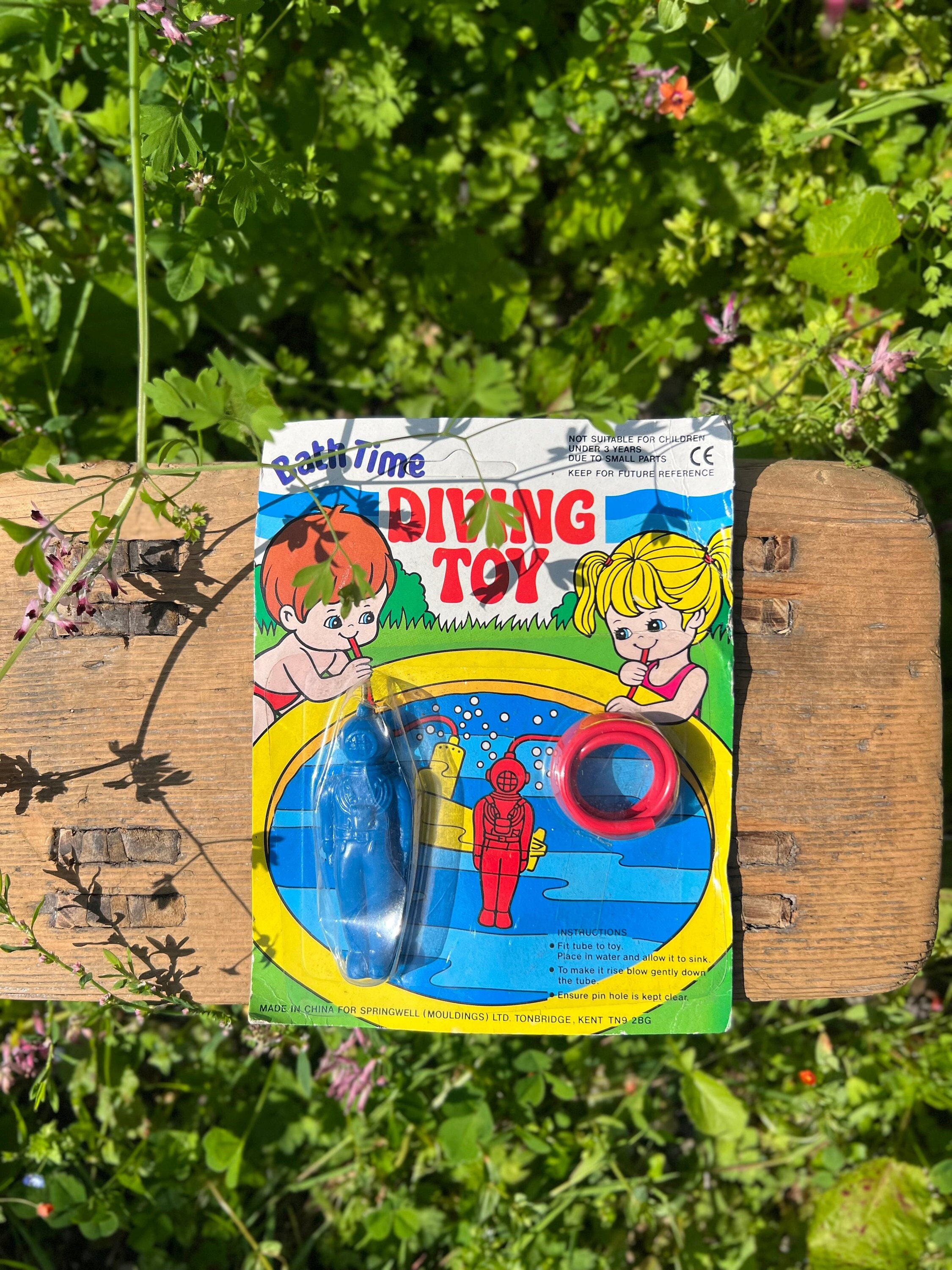 Vintage Bath Time Deep Sea Diver Toy New Old Stock - Etsy