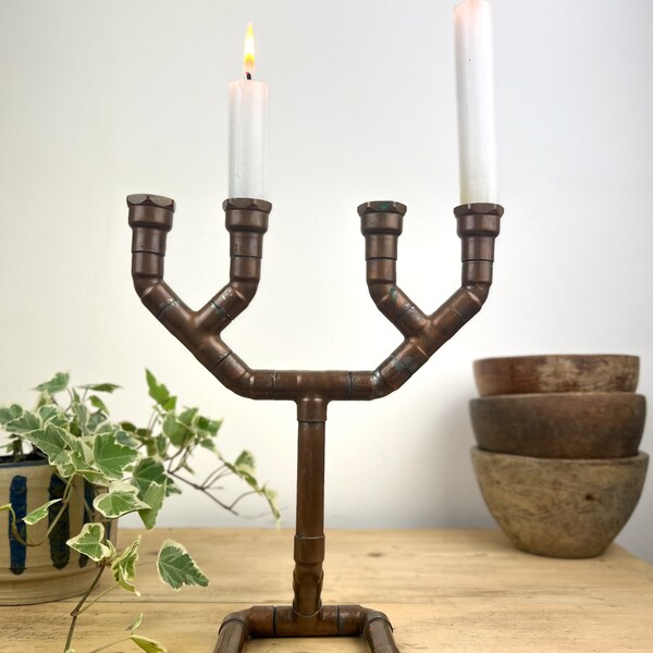 Copper Pipe Candle - Etsy