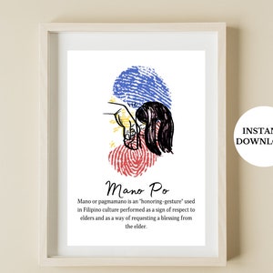 MANO Po,3 Sizes DIGITAL DOWNLOAD Files,instant Digital,mano Po,children ...