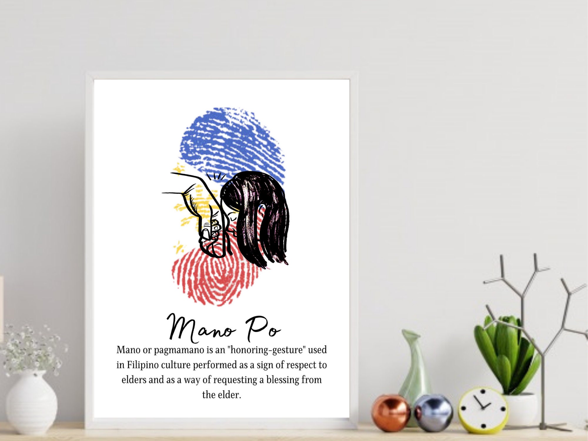 MANO Po,3 Sizes DIGITAL DOWNLOAD Files,instant Digital,mano Po,children ...