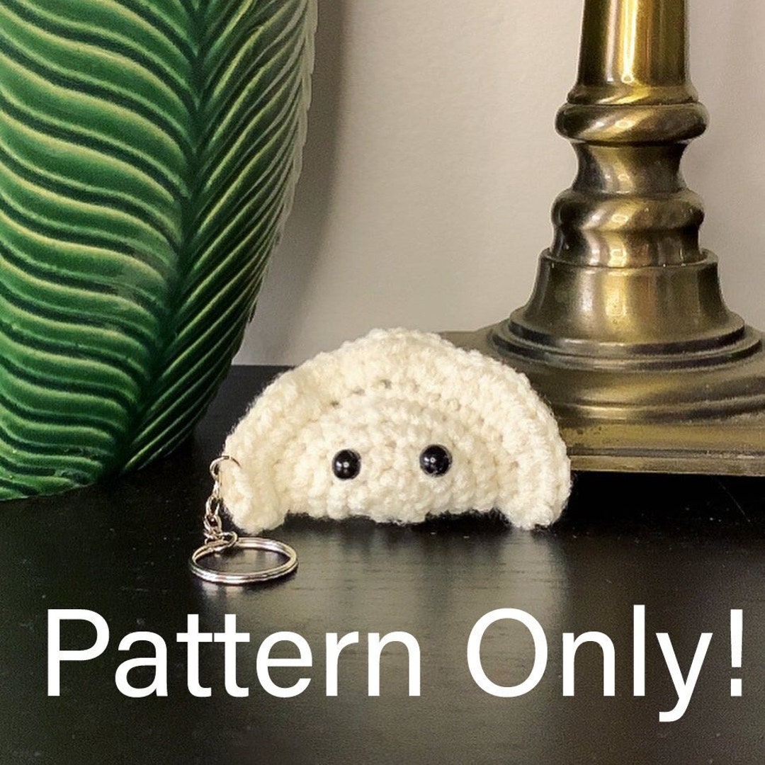 Pattern for Potsticker Keychains || Handmade || Crochet Food - Etsy