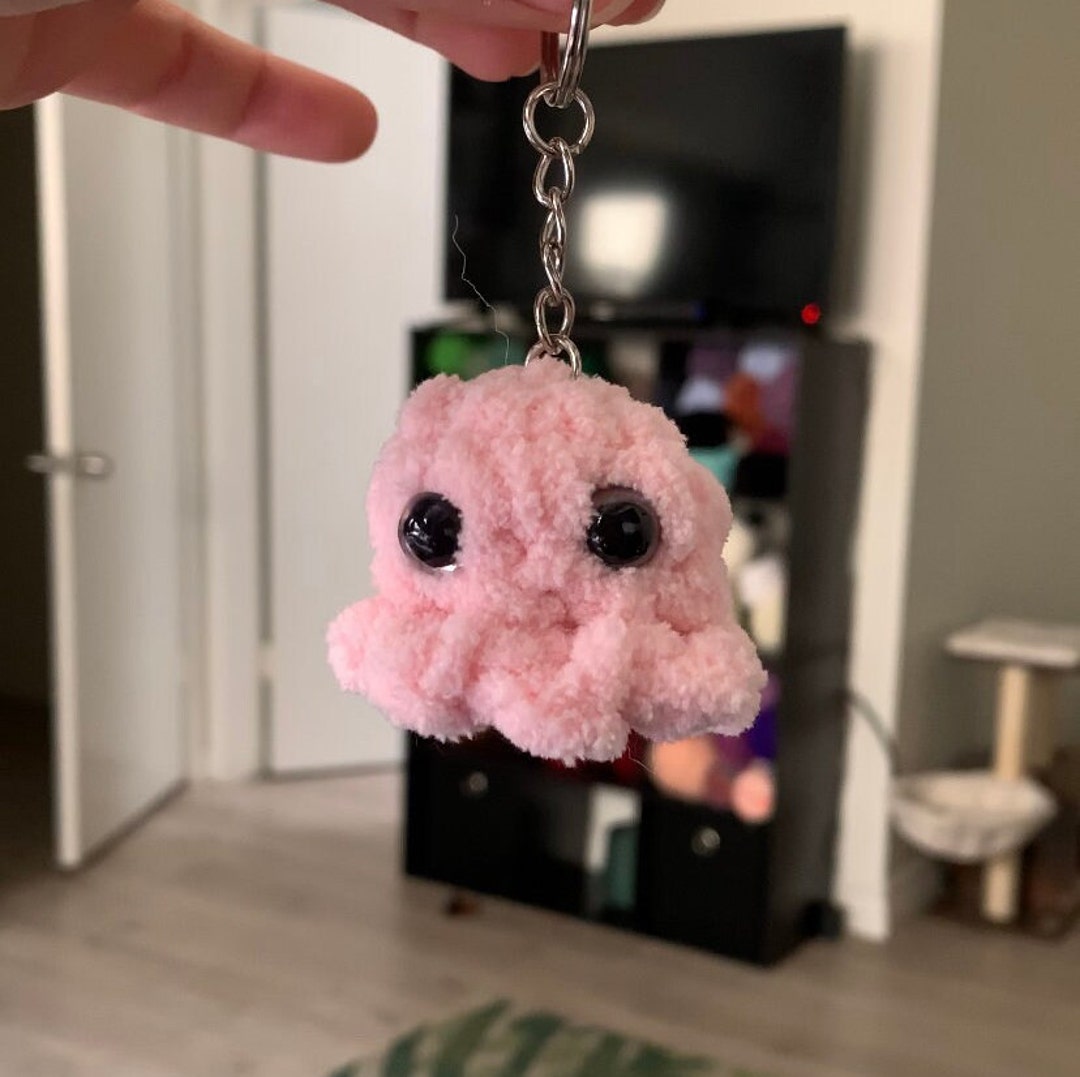 Crochet Octopus Keychain || Adorable Octopus Crochet Keychain ...