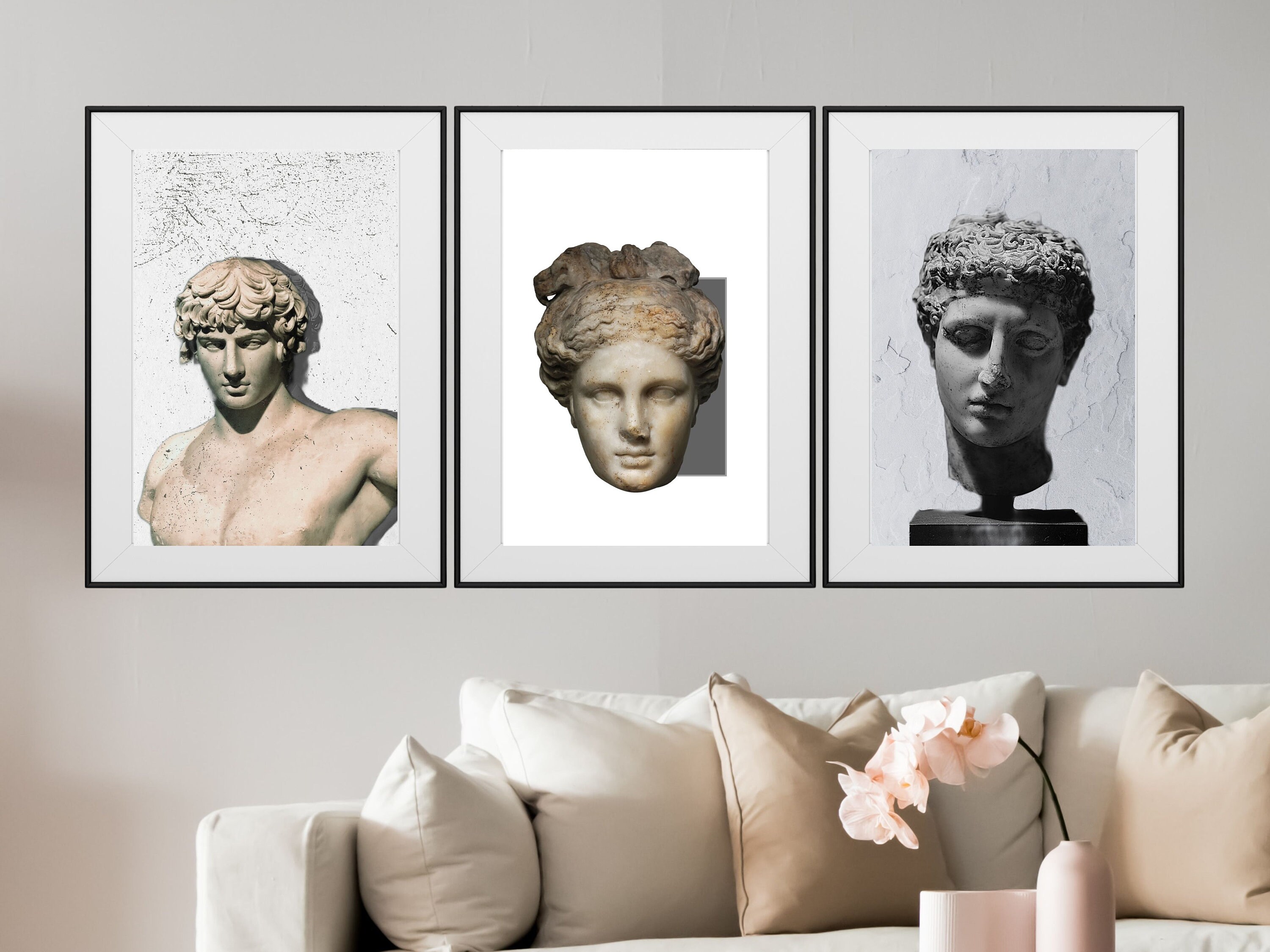 Prints Greek Mythology Wall Art Set of 3 Greek Mythology Illustration ...