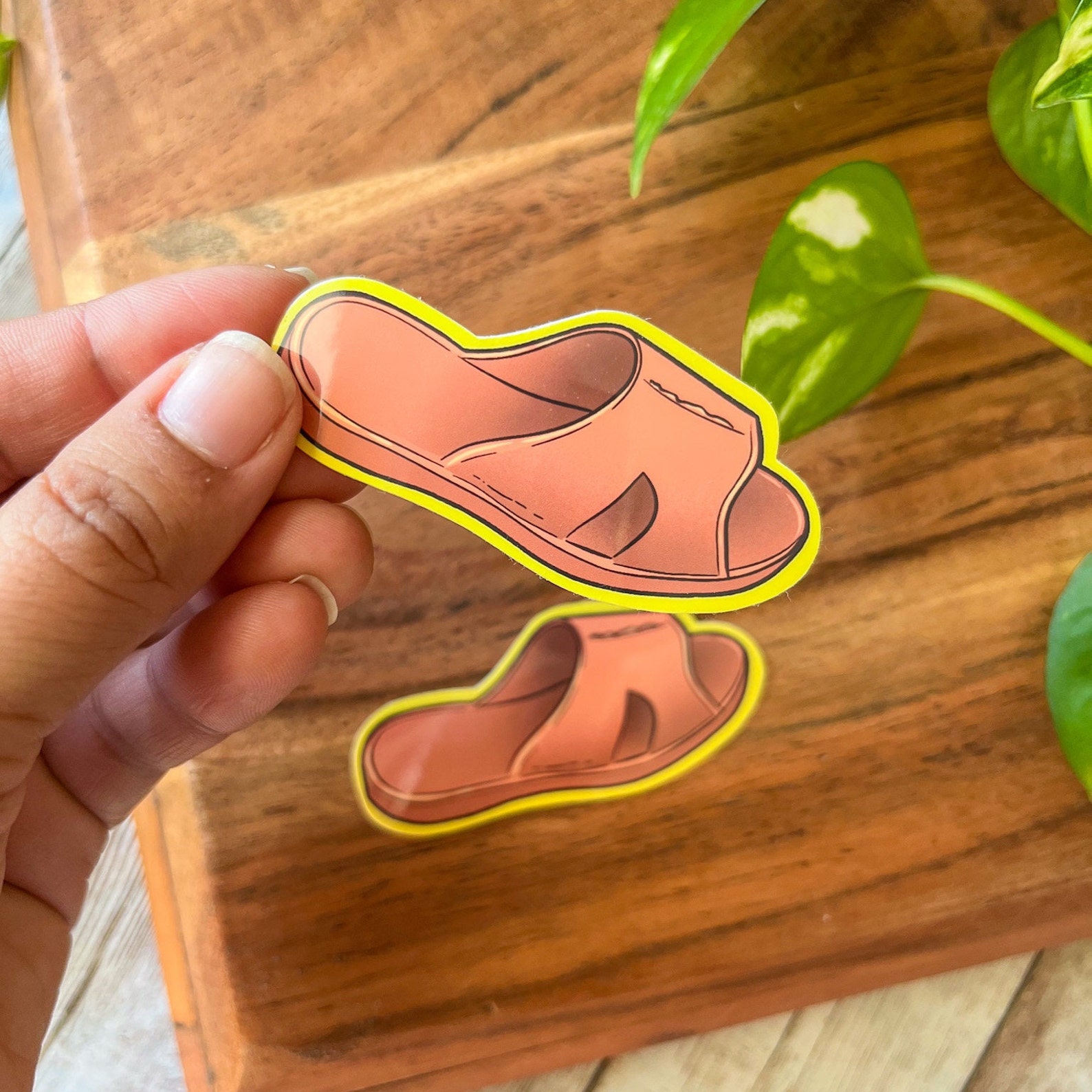 Chancleta Samurai Vinyl Sticker Dominican Sticker Vinyl - Etsy