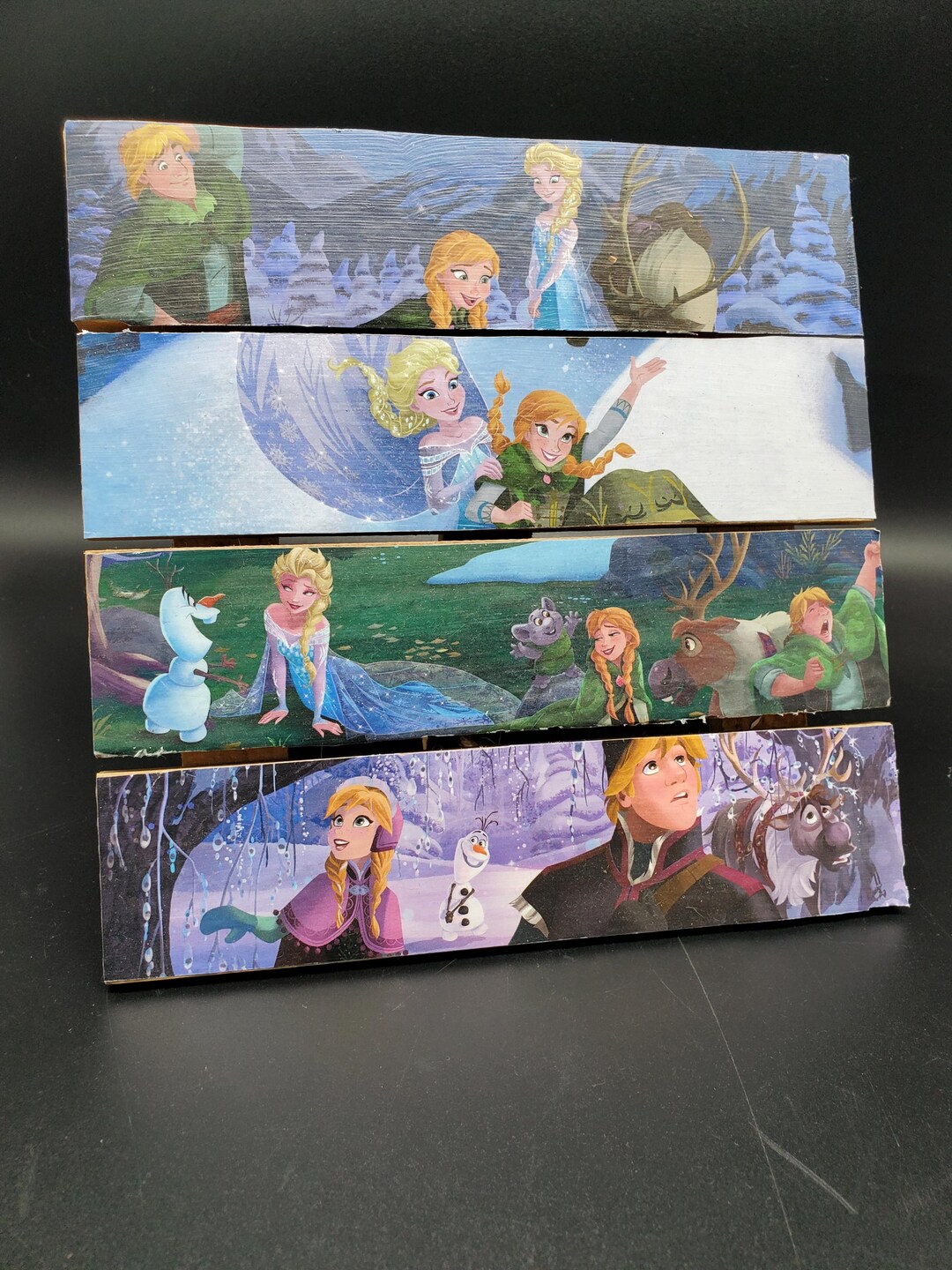 Custom Comic Book 4 Panel Wood Wall Hanging or Desktop - Etsy