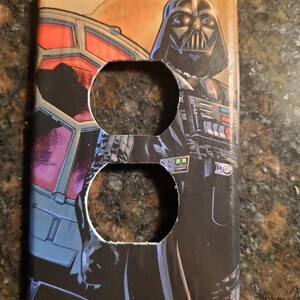 Custom Comic Book, Cartoon Character Outlet Cover Plate - Etsy
