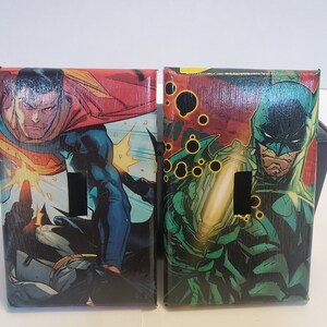 Custom Comic Book, Cartoon Character Light Switch Cover Plate - Etsy