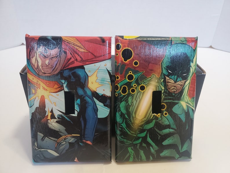 Custom Comic Book, Cartoon Character Light Switch Cover Plate - Etsy
