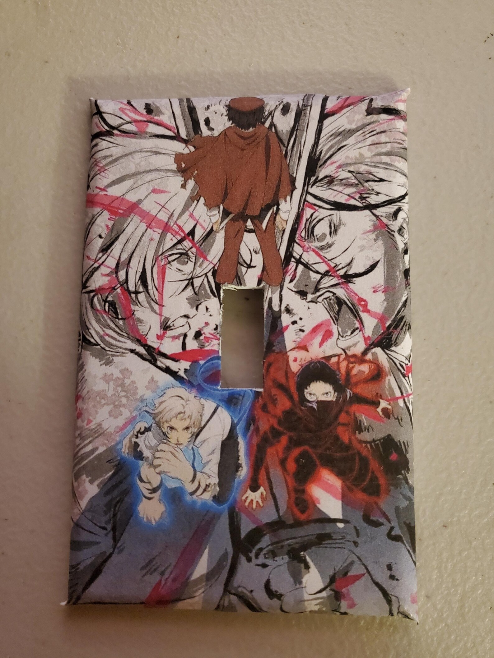 Custom Comic Book, Cartoon Character Light Switch Cover Plate - Etsy