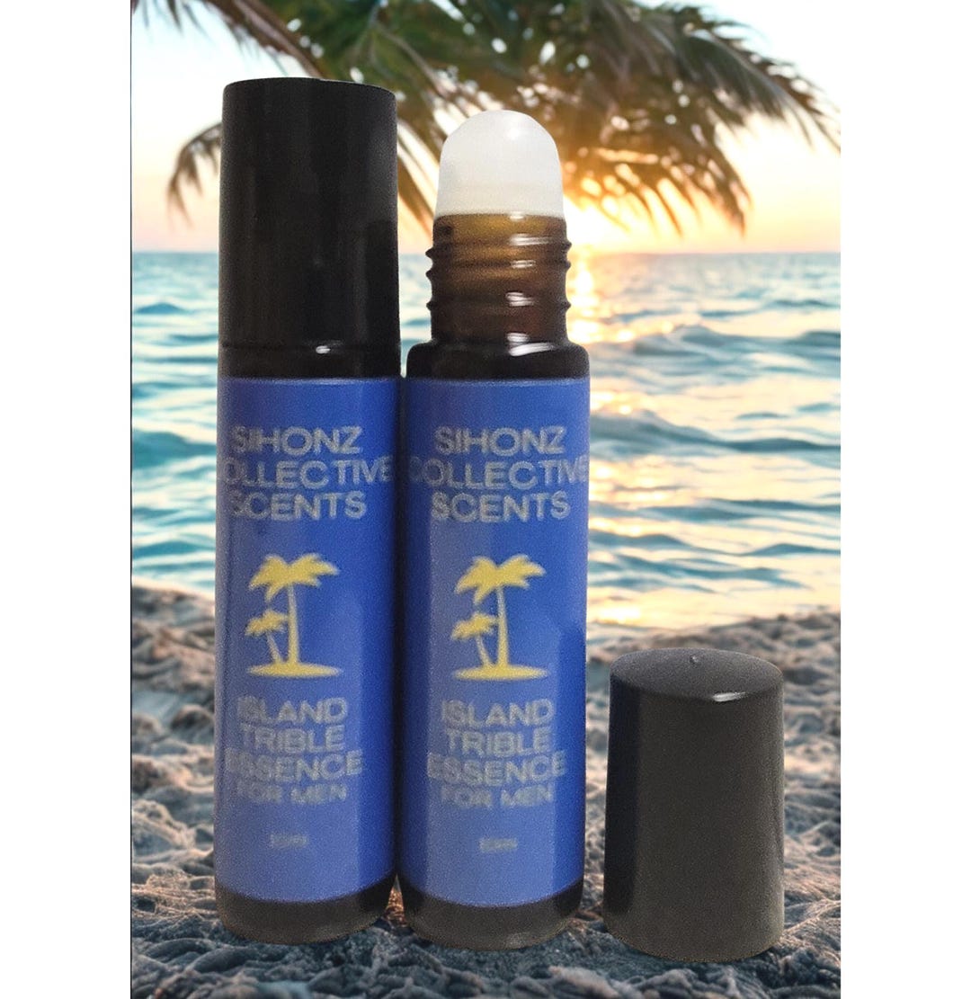 Island Tribal Essence Men's Cologne Oil | Earthy, Clean Scent With ...