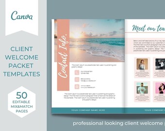 Client Welcome Packet Client Welcome Kit Client Welcome Guide Client ...