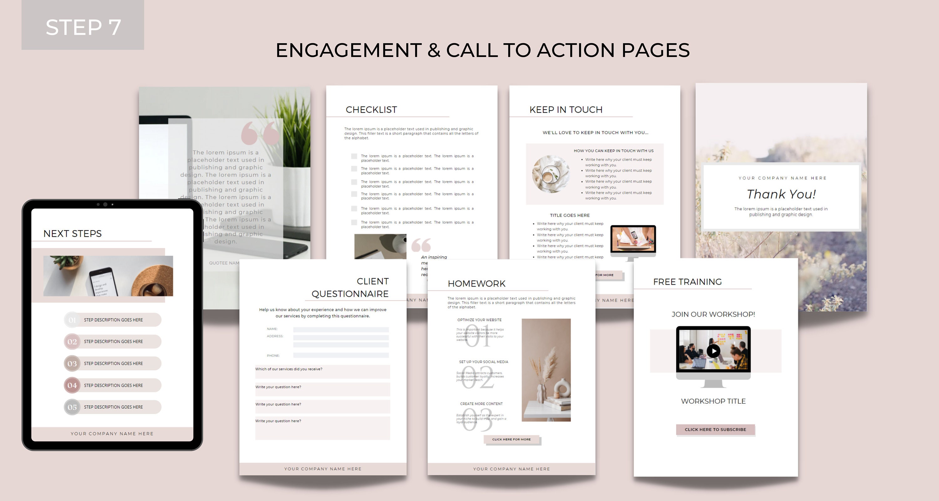 Client Welcome Packet Client Welcome Kit Client Welcome Guide Client ...