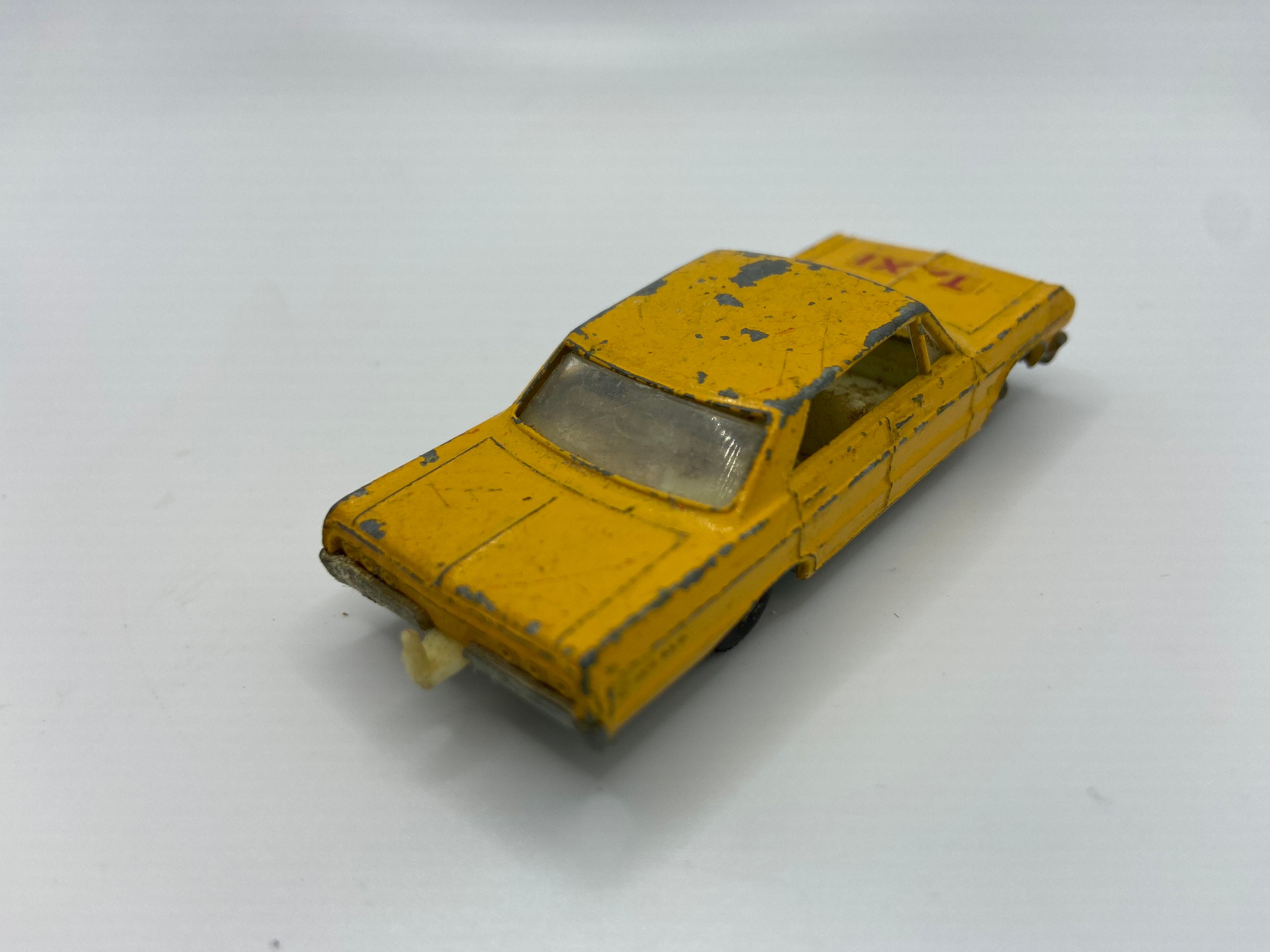 Circa 1960s Matchbox Chevy Impala Yellow Taxi - Etsy