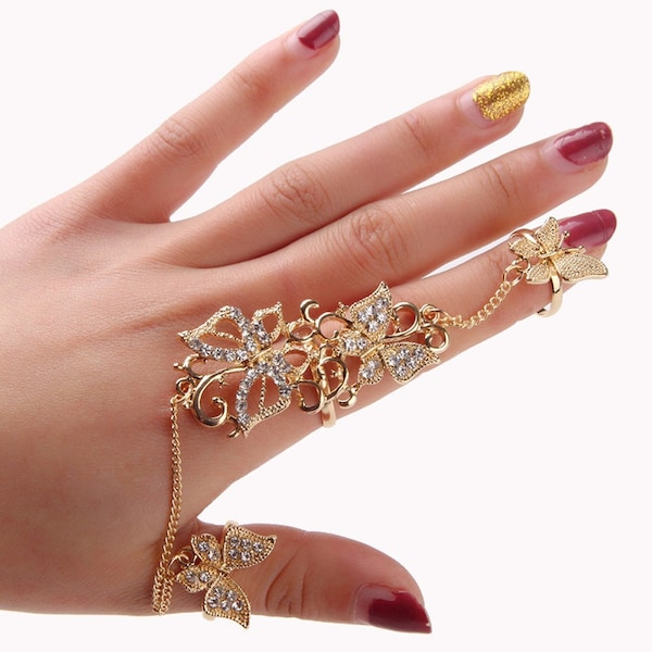 Shop Full Finger Ring - Etsy