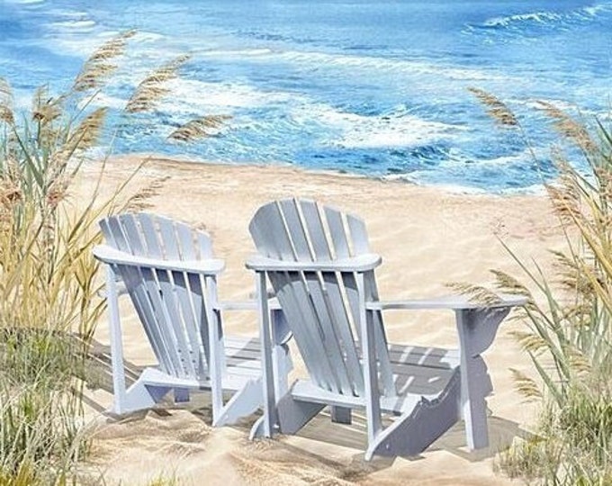 161 - Ocean Breeze 22" X 44" Cotton Quilt Panel by Timeless Treasures ...