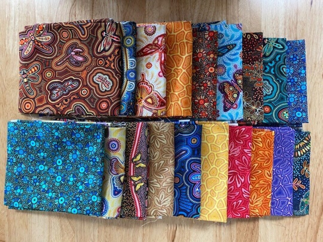 Pannotia - Fat Quarter Bundle - Set of 24 Fat Quarters - 18"x24" - Mfg ...