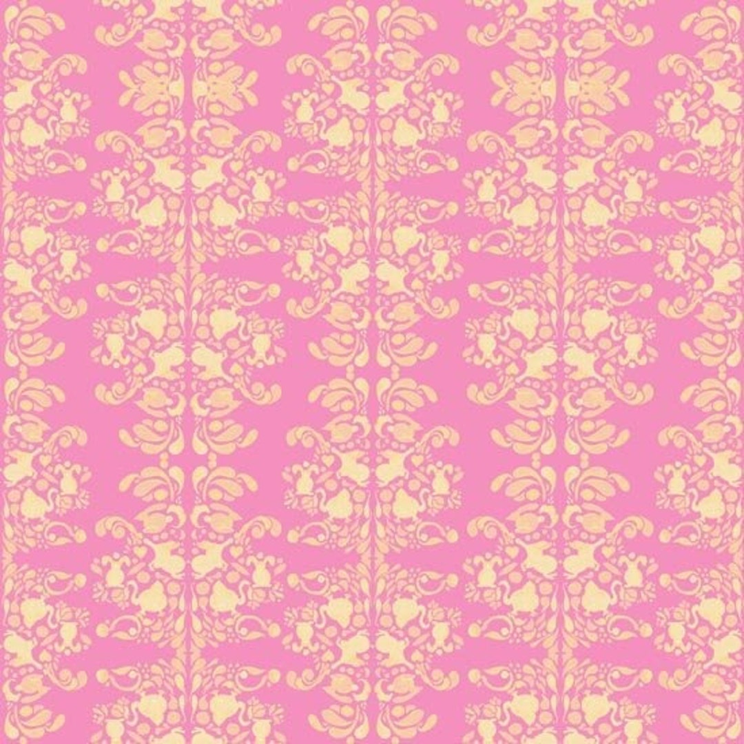 Sweet Baby - Pink Baby Brocade Quilt Fabric by Midwest Textiles Item ...