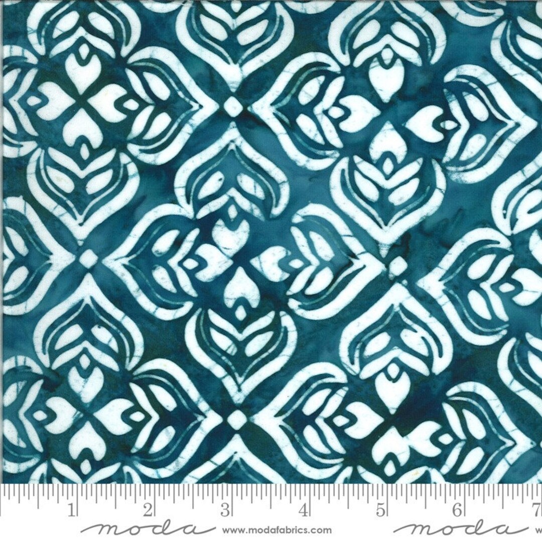 Confection - Blue Raspberry - Premium 100% Cotton Batik Fabric by Moda ...