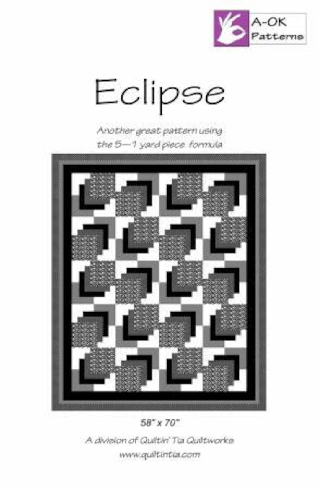 Eclipse Quilt Kit Featuring Cozy Winter Fabrics by Cherry Guidry for ...