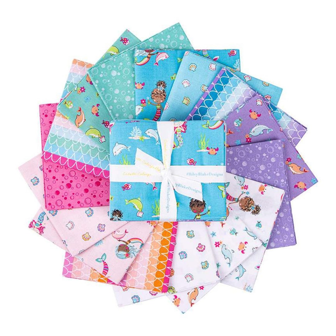 Mer-mazing FQB15 - Set of 15 Cotton Quilting Fat Quarters - Featuring ...