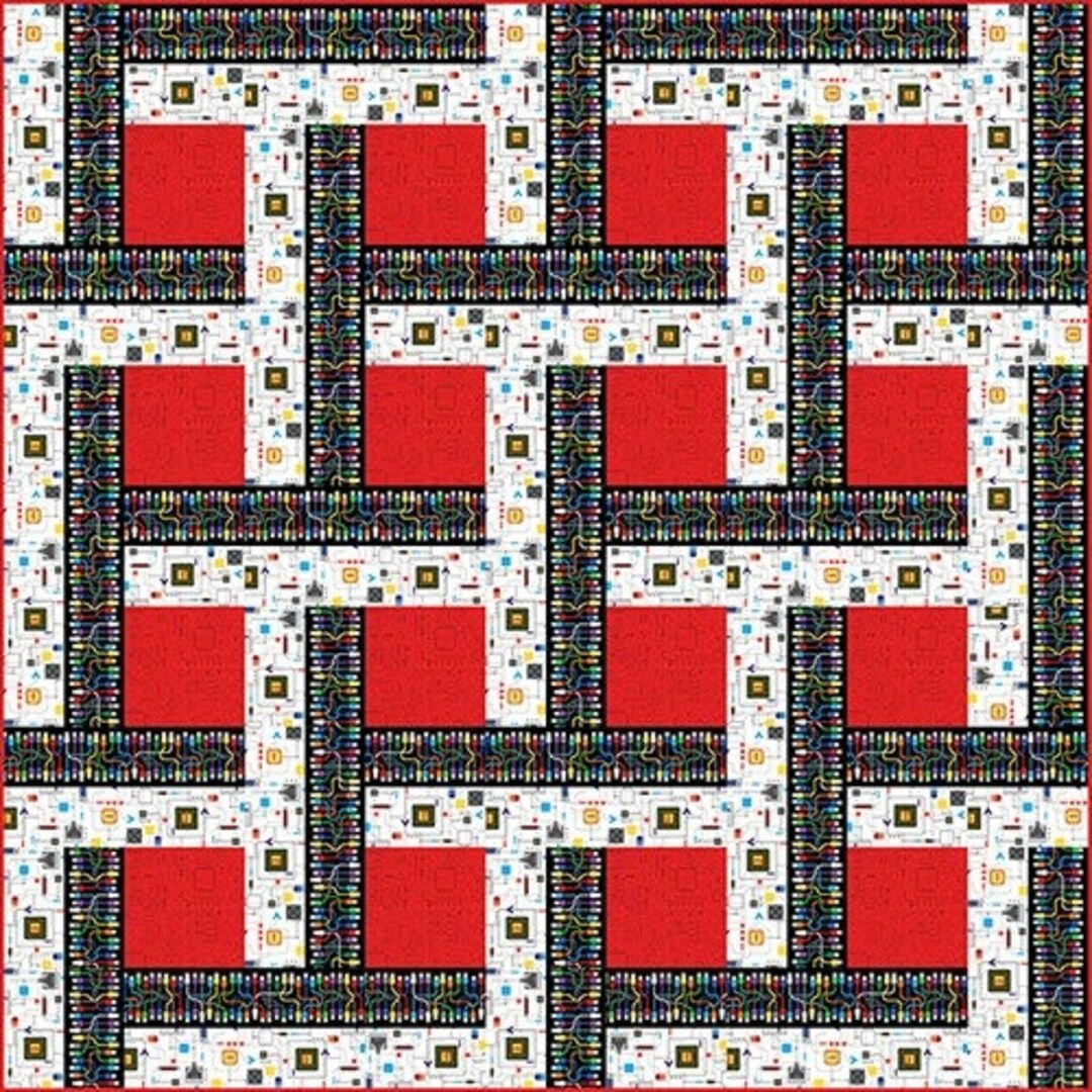 Data Point Quilt Kit by Studio E - Etsy