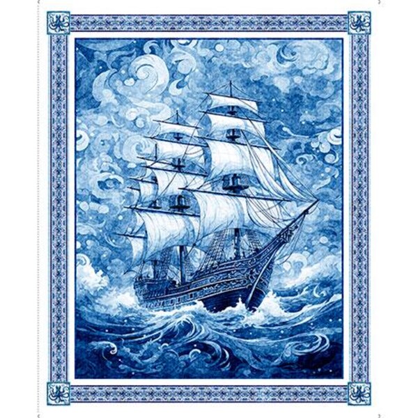 Ocean Quilt Panel - Etsy