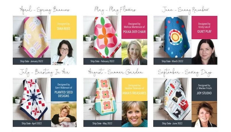 Table Topper of the Month August Summer Garden by Heather - Etsy