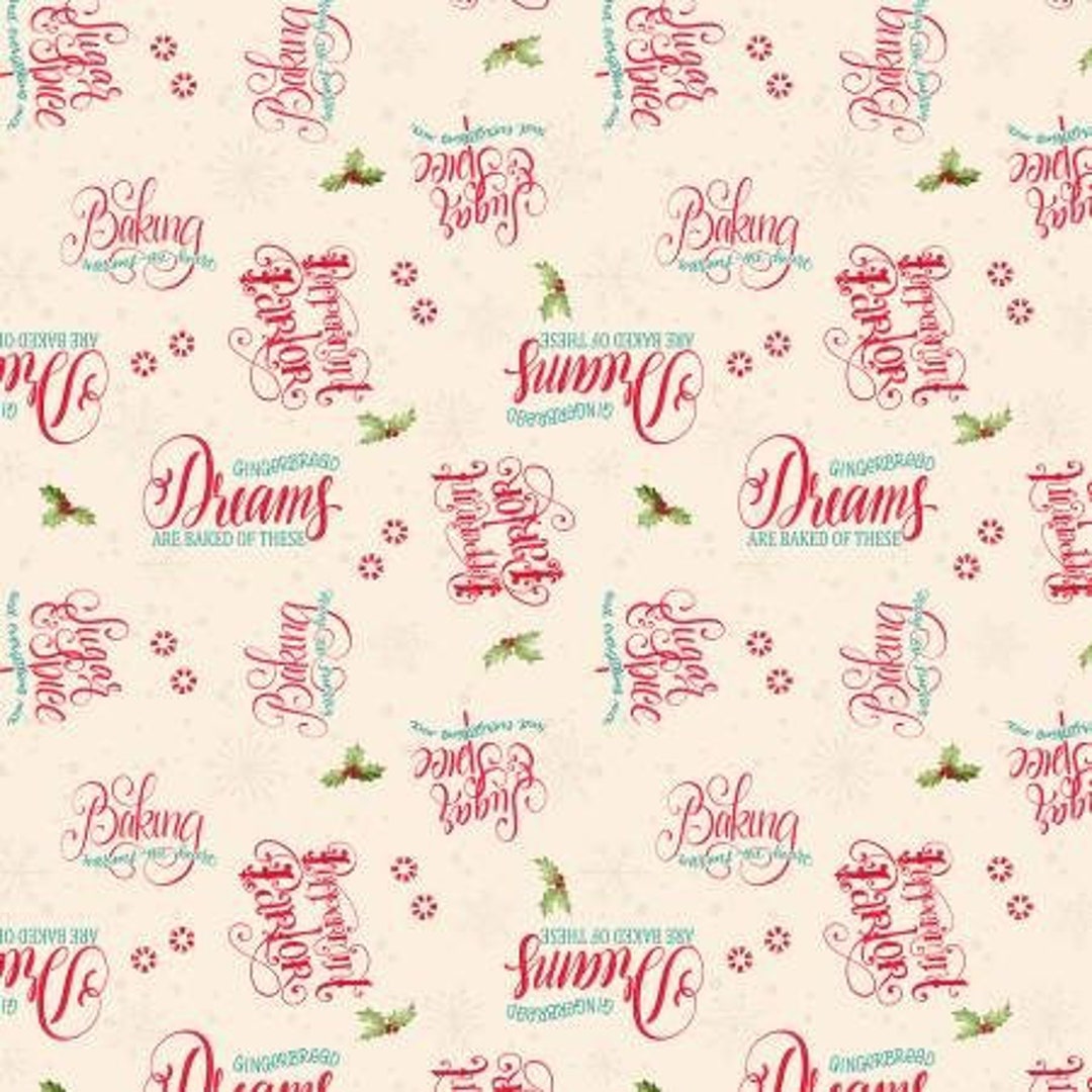 Peppermint Parlor by Danielle Leone-cream Word Toss-manufacturer ...