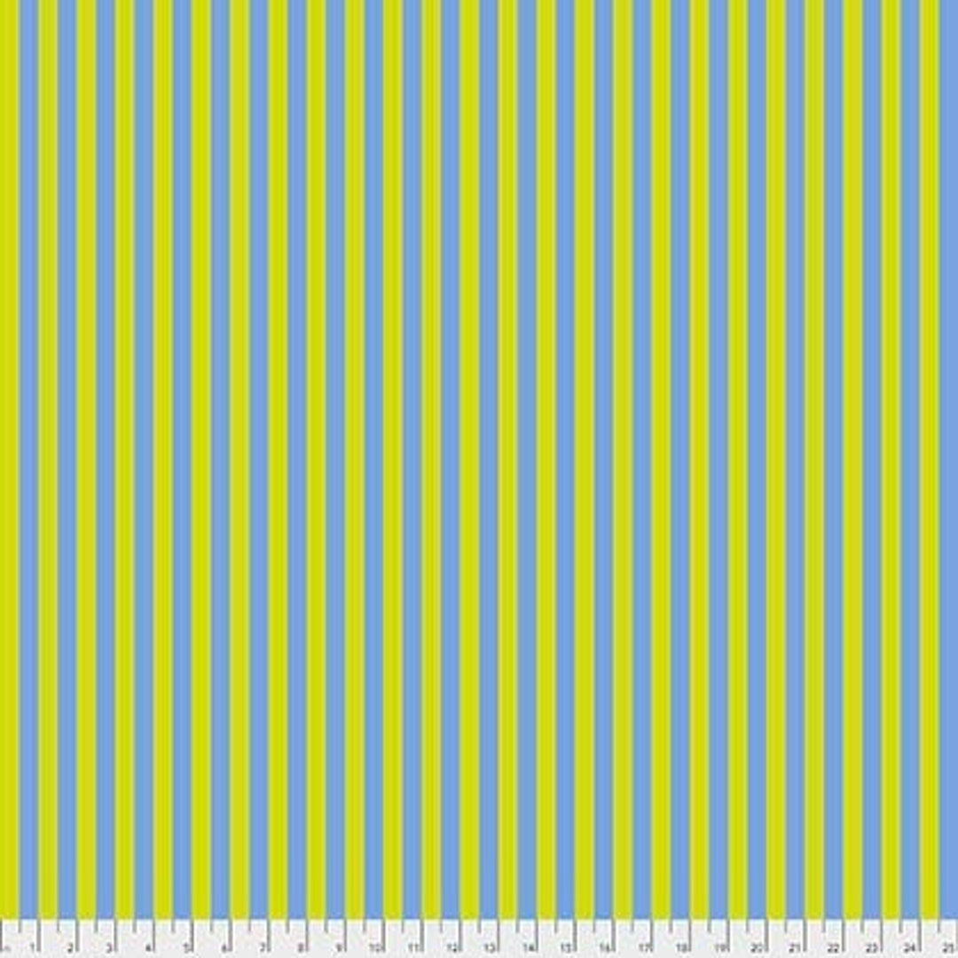 True Colors Myrtle Tent Stripe Cotton Quilting Fabric by Free Spirit ...