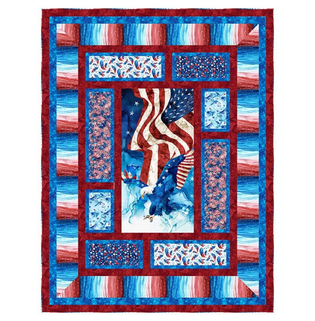 Patriot Quilt Kit - Etsy