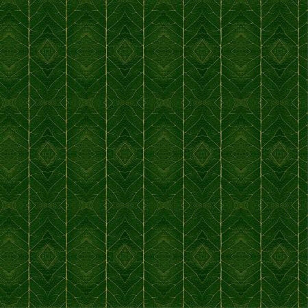 Leaf by Dale Allen-rowse - Cerulean Grove - Green - Mfg. Windham ...