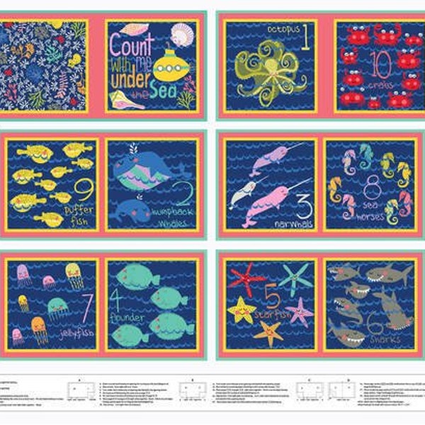 Ocean Quilt Panel - Etsy