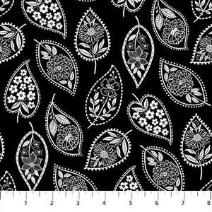 Monochrome Shadow Boxes - Ebony and Ivory Quilt Kit - 52" X 72" by ...