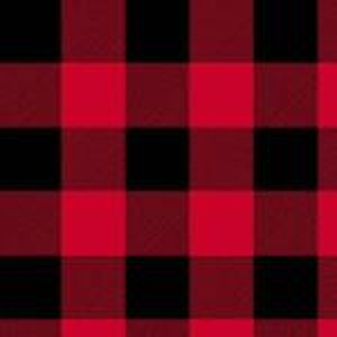 Aspirations - Red Buffalo Plaid - Wide Back Fabric - 108" - Mfg ...