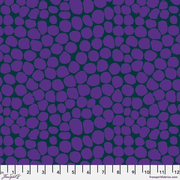 Purple Teal Fabric - Etsy