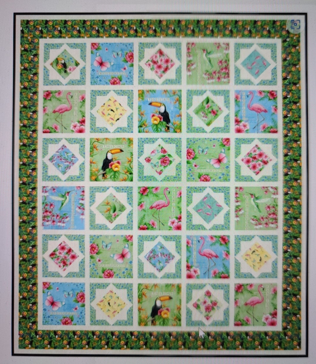 Tropical Vibes Quilt Kit by Blank Quilting - Etsy