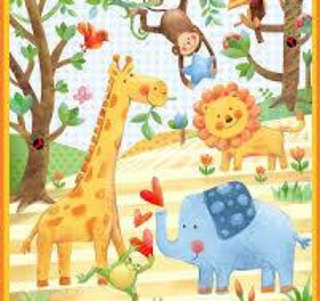 Wee Ones-owls and Jungle Party by Oasis Fabrics-manufacturer #57-4051 ...