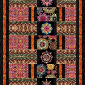Red Magic Carpet Quilt Kit - Featuring Fabrics From the Heartscapes ...