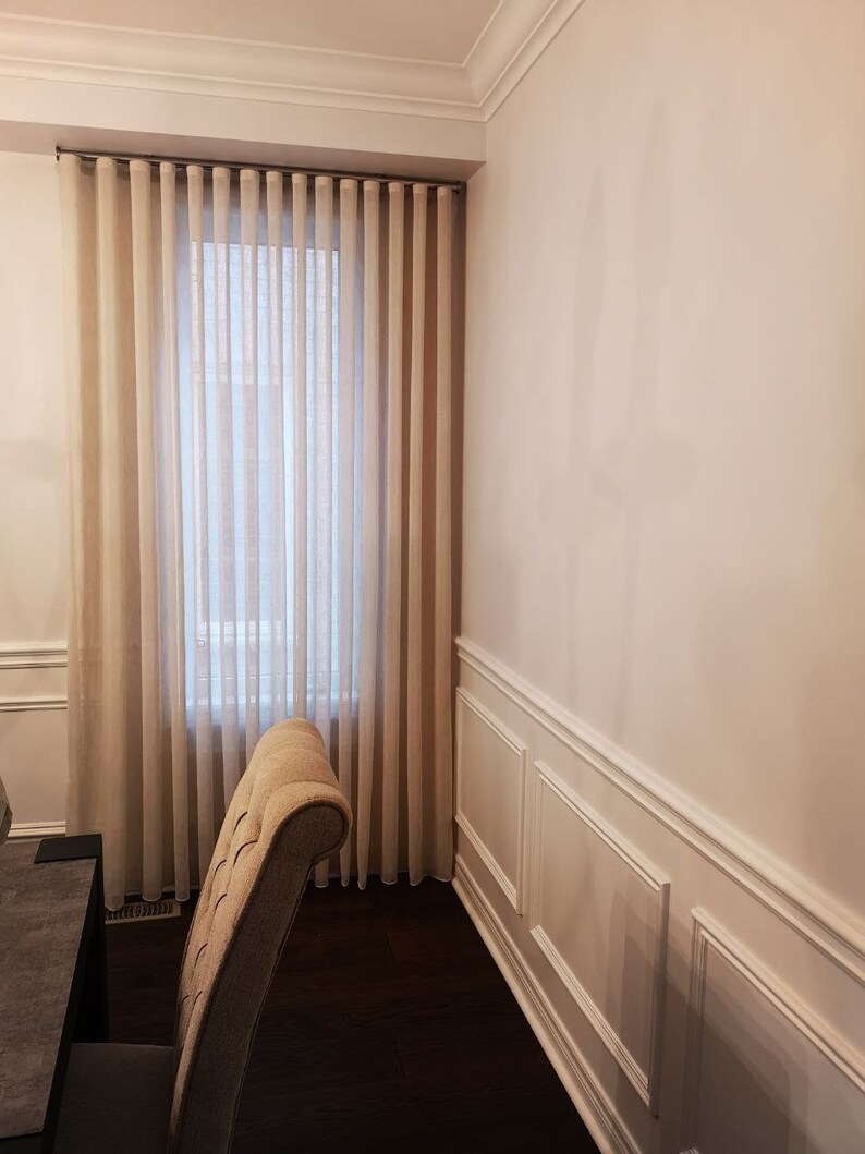 Hardware Only Ripple Fold Channel Rod System Variety of Colors Black ...